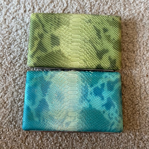 Abas | Bags | Set Of Two Matching Wallets | Poshmark